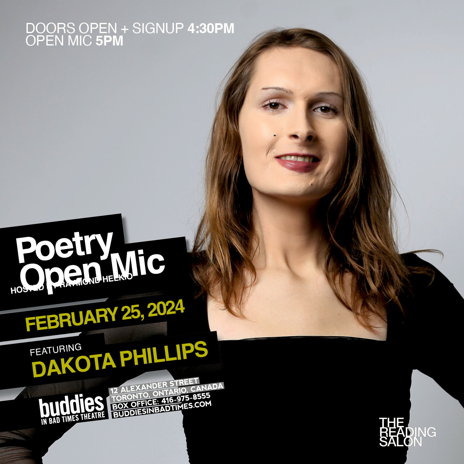 Poetry Open Mic – Raymond Helkio