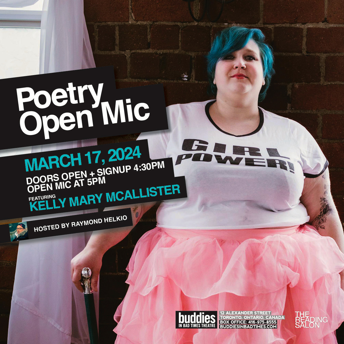 Poetry Open Mic – Raymond Helkio
