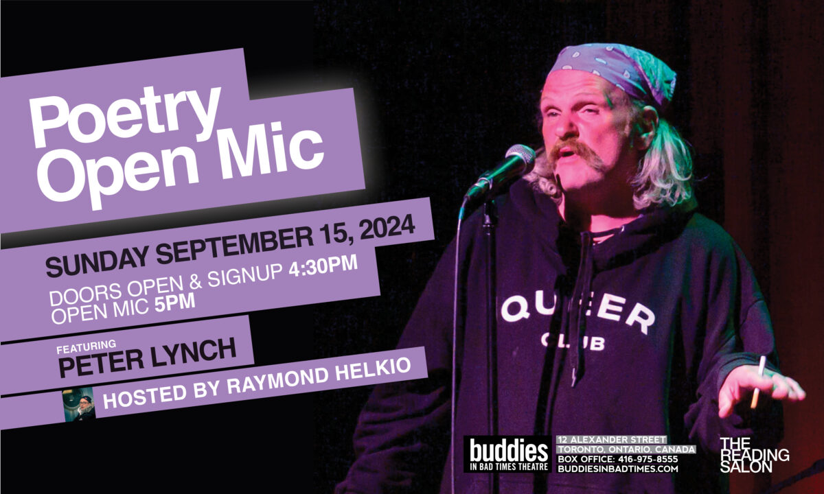 Poetry Open Mic – Raymond Helkio