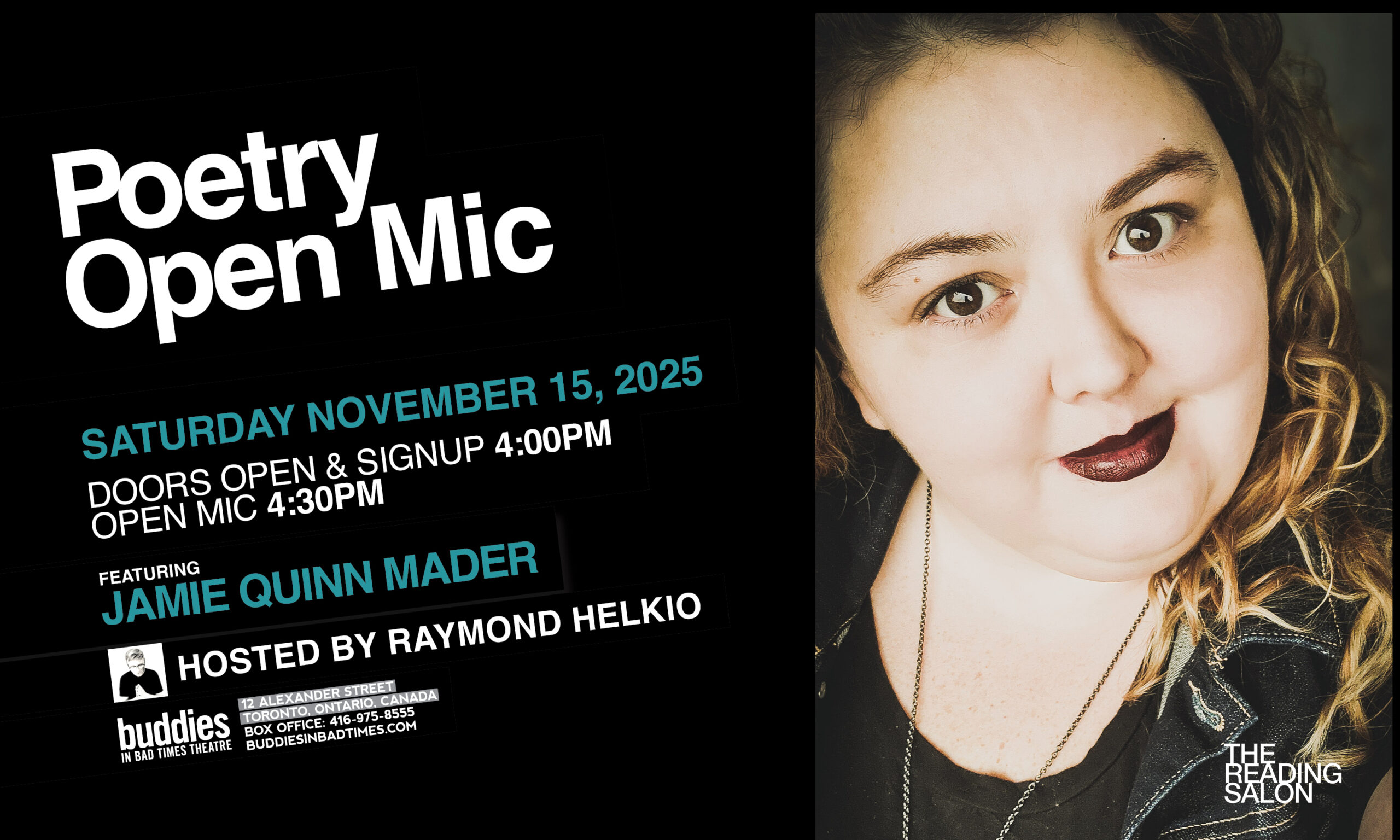 Poetry Open Mic – Raymond Helkio