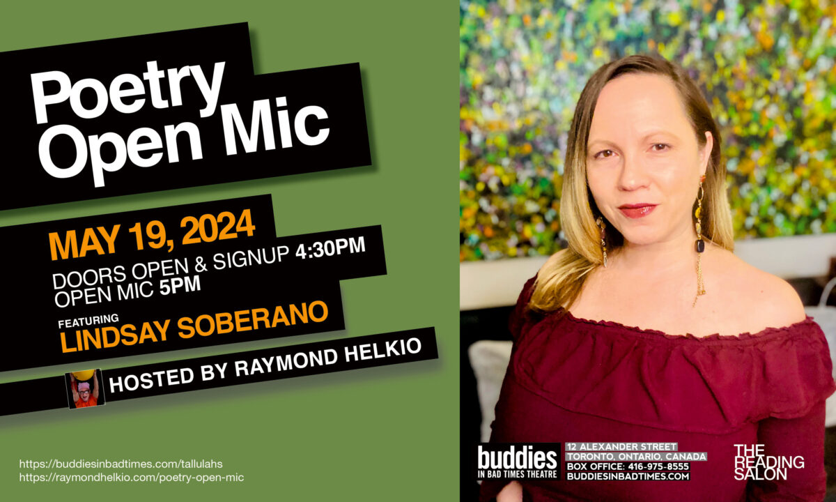 Poetry Open Mic – Raymond Helkio
